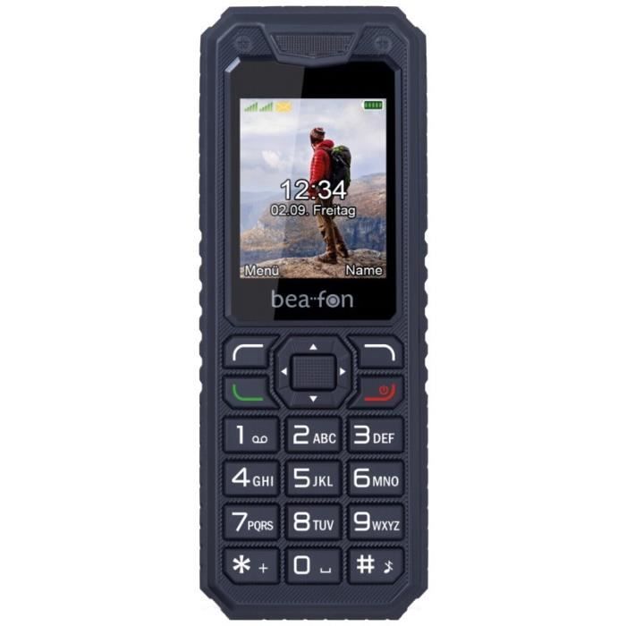 Téléphone mobile BEAFON AL250 - Barre - Double SIM - 4,5 cm - Bluetooth - 800 mAh - Noir ...