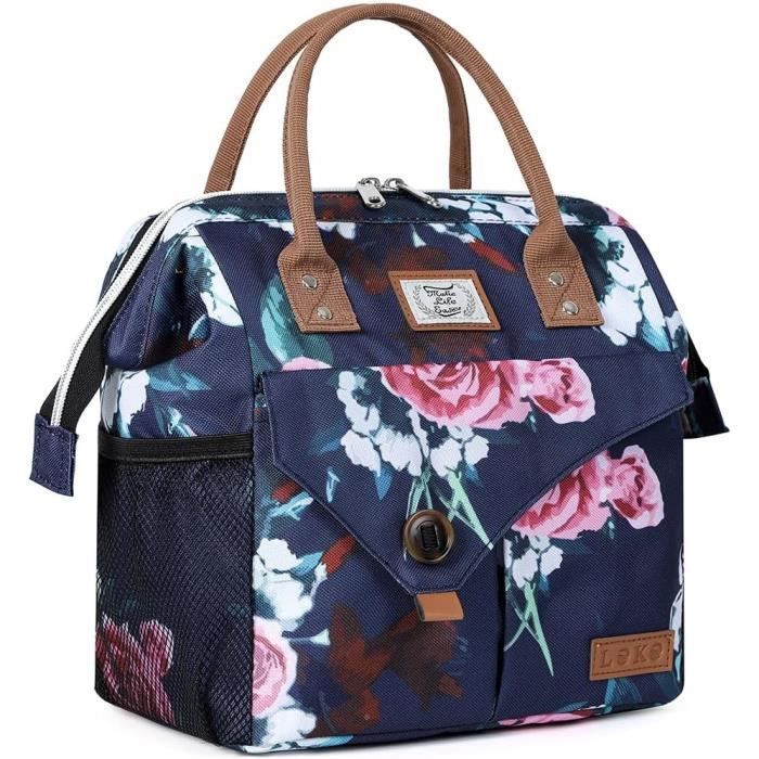 Sac Isotherme Repas Femme 11 L Lunch Bag Glaciere Souple Isotherme,Sac ...