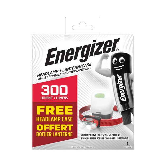 Energizer Summer Pack / Camping + Vison HD 300 Lumens (3 Piles AAA ...