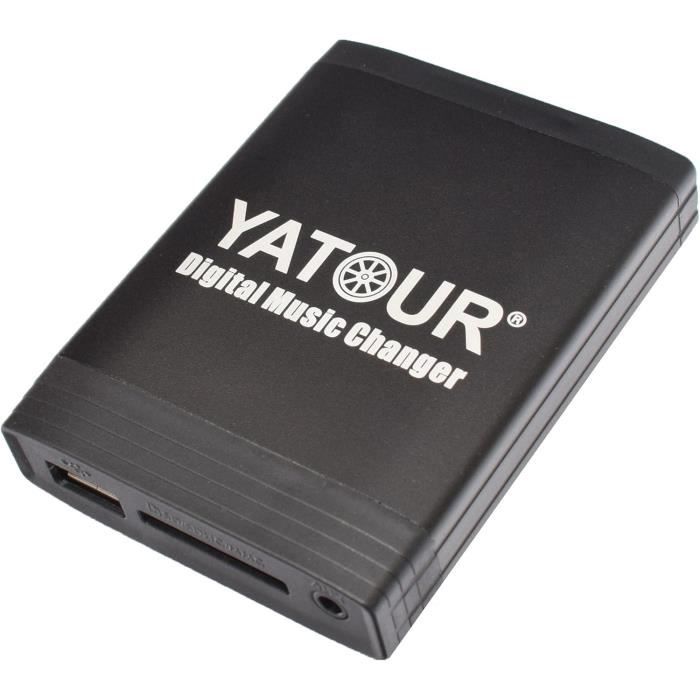 Yatour YTM06-VW10 Adaptateur autoradio MP3,USB,SD,AUX pour VW Gamma 4 changeur CD - Cdiscount Auto