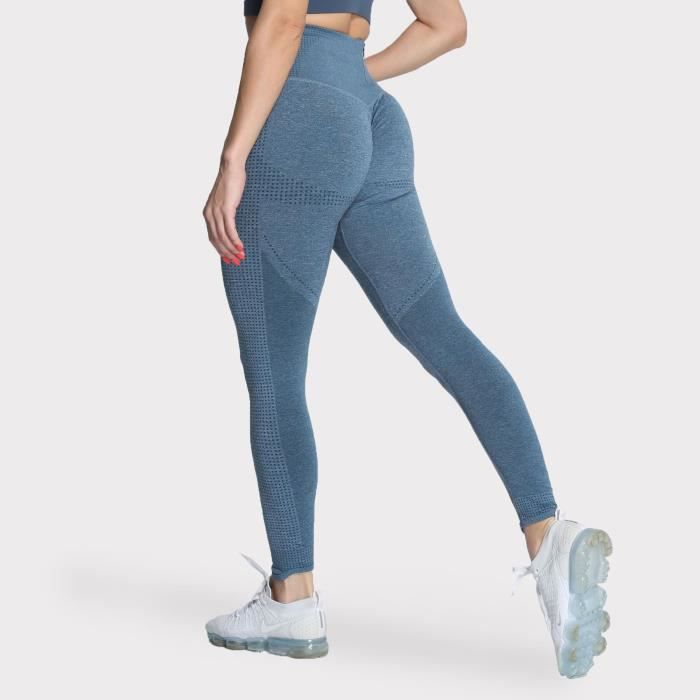 Pantalon de sport,Leggings de gymnastique extensibles sans couture pour femmes, pantalon de Yoga ...