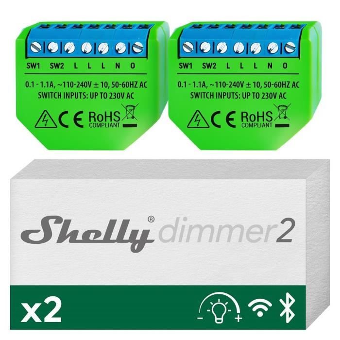 Dimmer 2 | Module Variateur De Lumière Wi Fi | Incandescentes ...