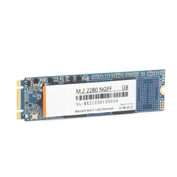 DISQUE DUR SSD m2 SATA M.2 NGFF SSD haute performance pour ordinateur ...