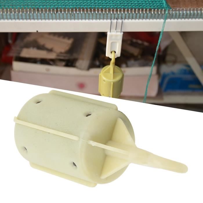 Tbest Poids de crochet de machine à tricoter Accessoires en métal pour ...