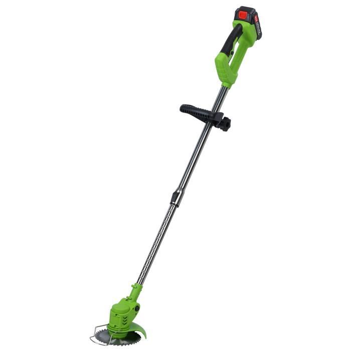 Débroussailleuse sans fil 21V - Coupe bordures - 2 batteries 1.5Ah et chargeur pour Jardin ...