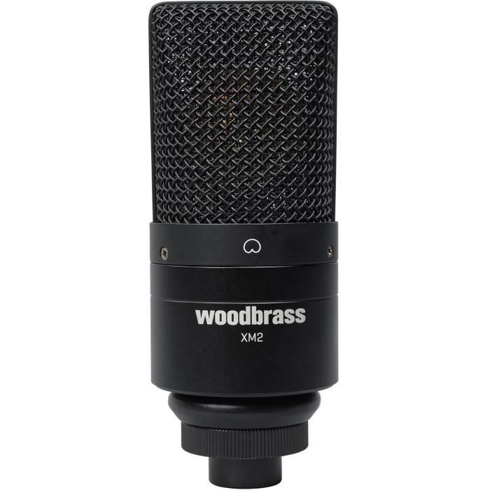 WOODBRASS XM2 Micro Voix et Instrument - Microphone XLR Supercardioïde ...