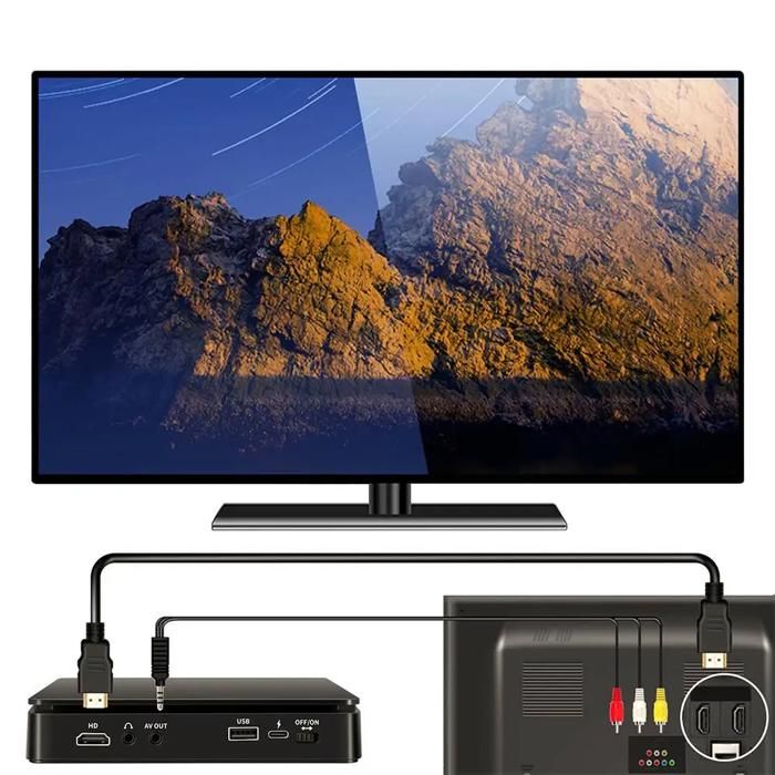Lecteur DVD KC-708 HD 1080P Portable CD VCD Hifi stéréo lecteur vidéo ...