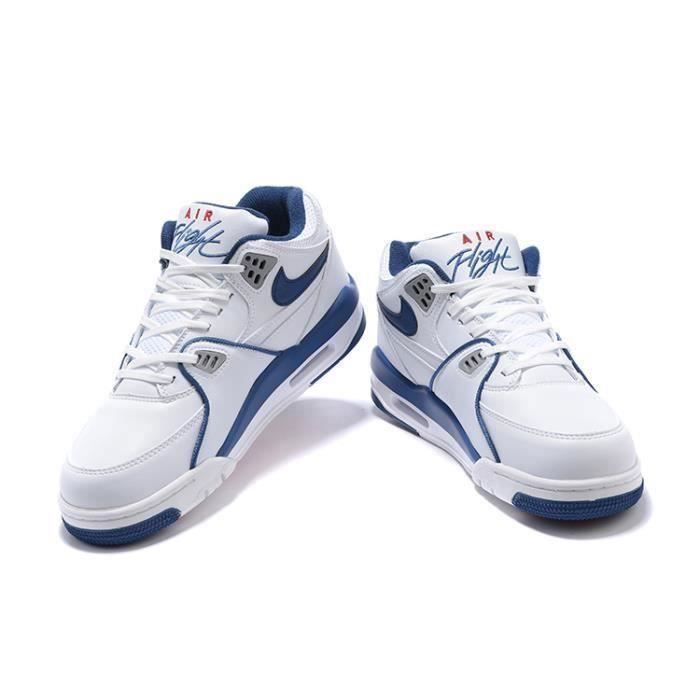 Baskets Jorda Flight 89 Homme Chaussures Entraînement de Sport Blanc ...
