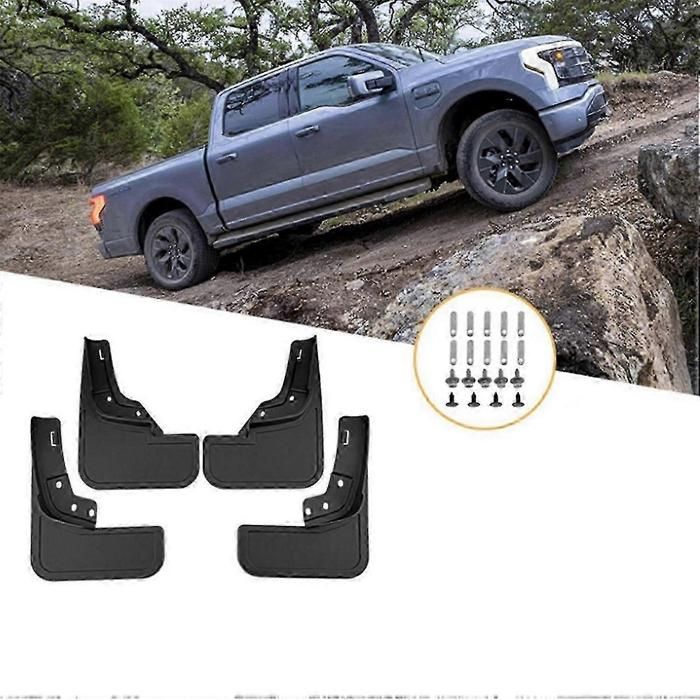 Bavettes de protection pour Ford F-150 Lightning 2021+ - Cdiscount Auto
