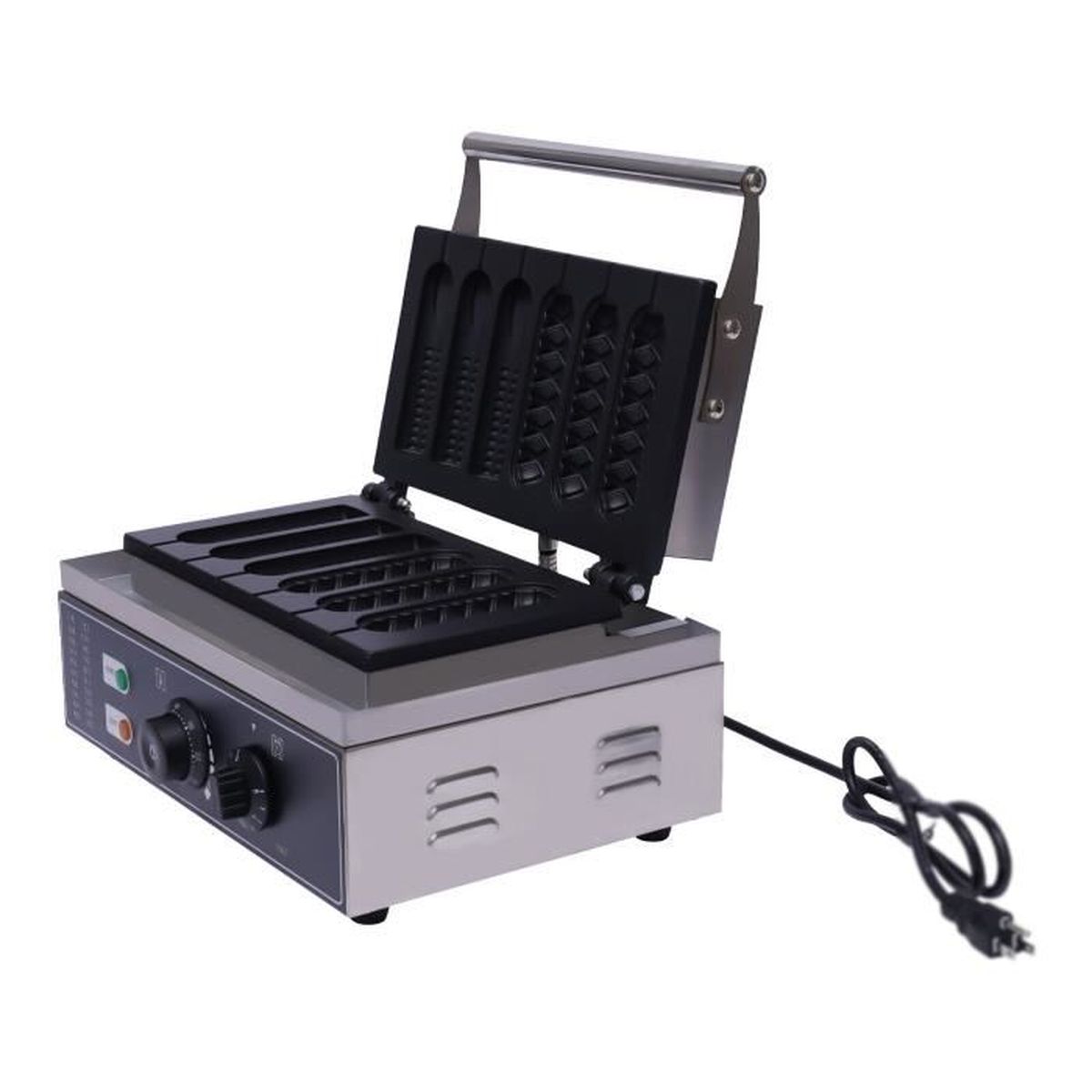 Hot Dog gaufre machine fabricant commercial 2 gaufres de différentes ...