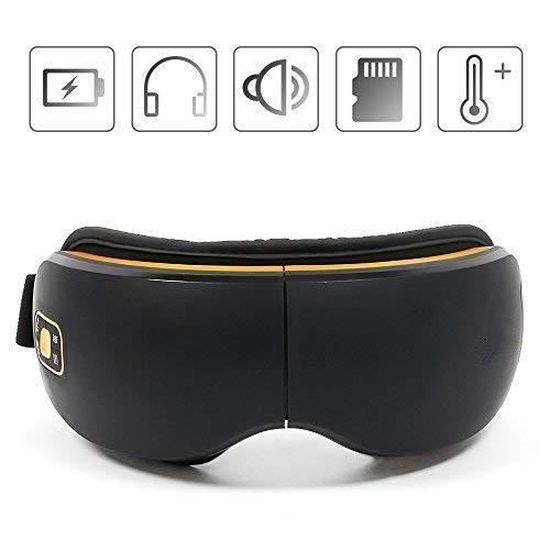 Masseur des Yeux, Appareil Sommeil avec Musique Compression d'Air et ...