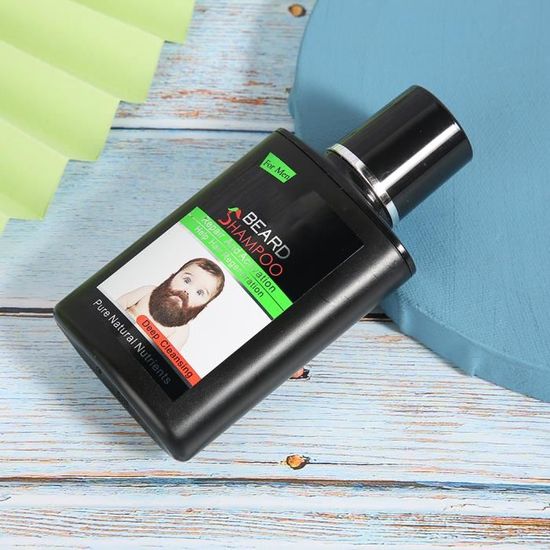 Garosa Nettoyant pour barbe 100 ml Shampooing de lavage de barbe pour ...