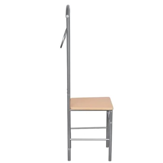 Chaise valet de nuit bois et métal design unique (lot de 2) Mothinessto ...