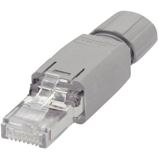 Connectique RJ45 IP20 - CAT5e WAGO 750-975 RJ45 mâle, droit Pôle: 8P8C ...