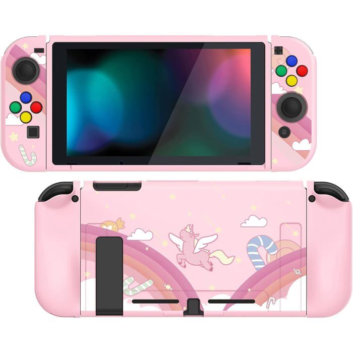 Coque pour Switch Protection Manette avec Capuchon pour Nintendo Switch ...