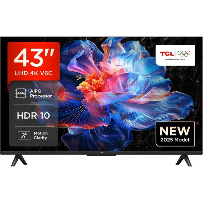 Téléviseur 4K UHD Smart LED - DEBSY - 43 Pouces - HDR10+ - Dolby Vision ...