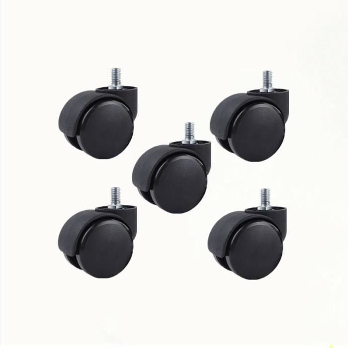 Vis roue universelle - 2 pouces - Chaise Pivotante Pour Ordinateur, 5 ...