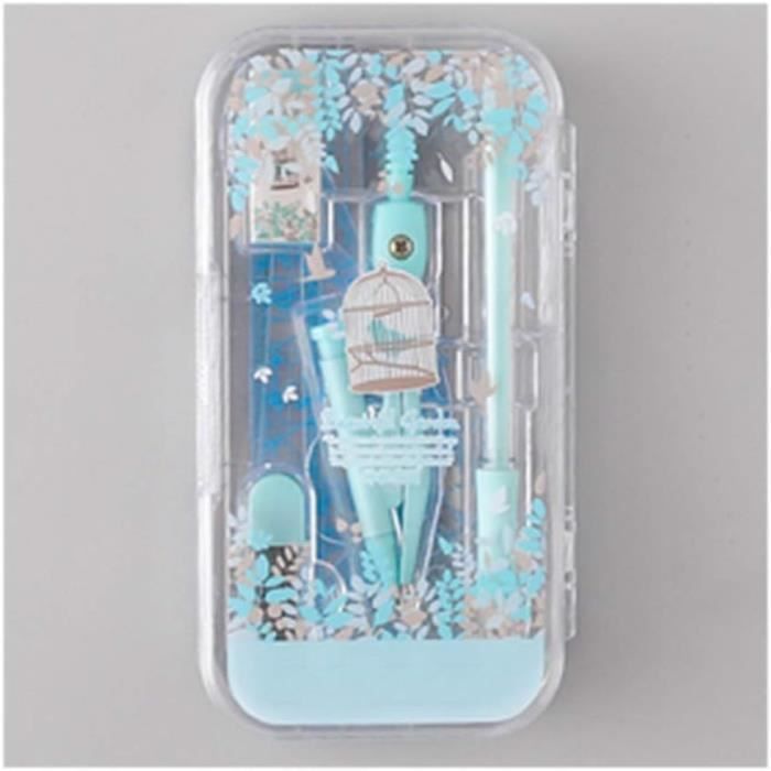 Compas De Mesure Set Mignon Compass Math Géométrie Kit 8 Pièces Cercle ...