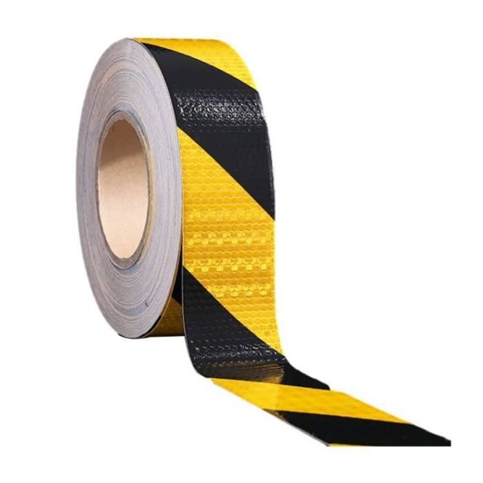 Bande Reflechissante Autocollante Ruban de Signalisation 25m x 5cm ...