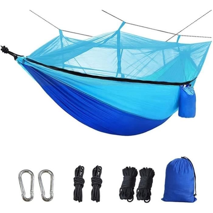 Hamac Hamac de Camping avec moustiquaire, hamacs de Voyage en Plein air ...