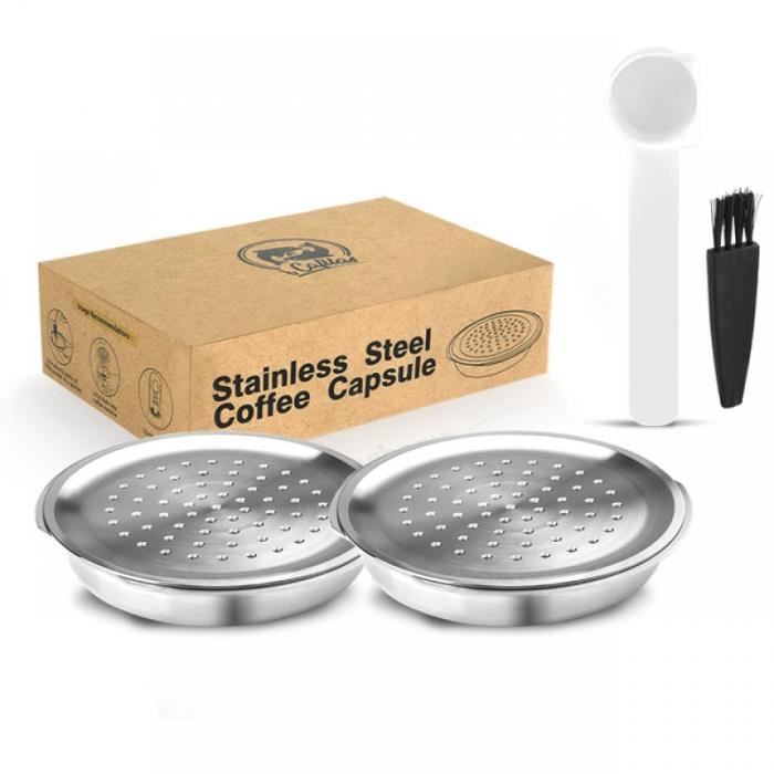 Capsules de café en acier inoxydable pour machine Philips Senseo filtre ...