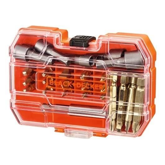 Coffret perçage/vissage BLACK+DECKER A7229-XJ 32 pièces - Cdiscount ...