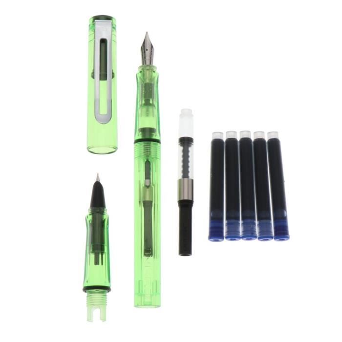 Set de 2 Stylo de Calligraphie Deux Posture Créative Stylo Dur en ...