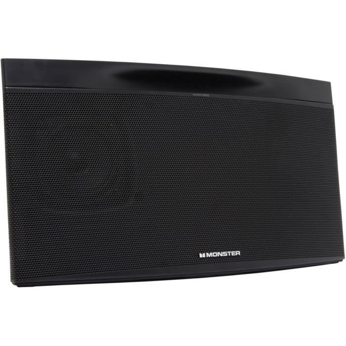 Enceinte MONSTER StreamCast S2 - Wi-Fi, NFC et Bluetooth - Noir ...