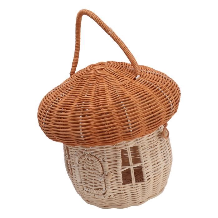 OMABETA petit panier de rangement en rotin Panier tissé en rotin ...