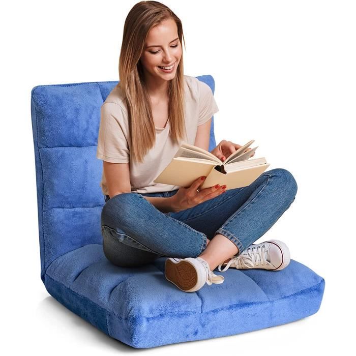 RELAX4LIFE Fauteuil Réglable en 14 Positions-Chauffeuse Convertible en ...