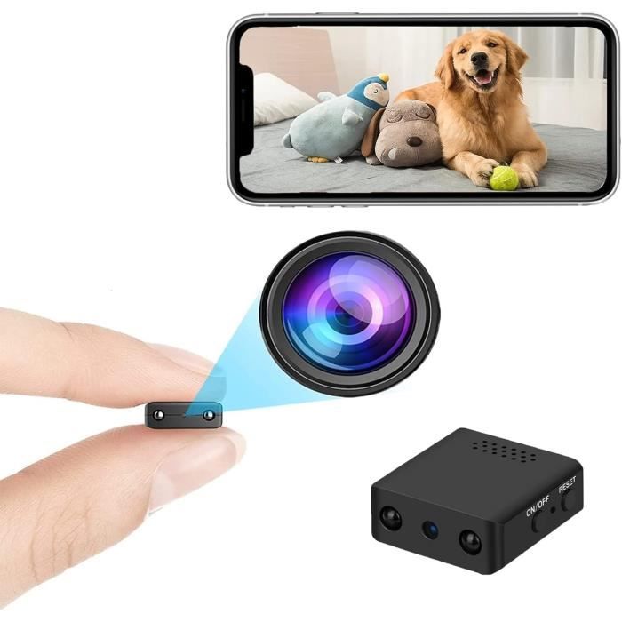 Mini Caméra Wifi Sans Fil Caméra De Sécurité Hd 1080P Caméra Nanny Avec ...