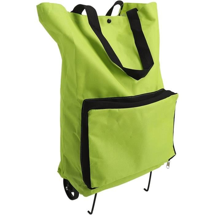 Chariot De Courses Pliant, Sac De Courses Pliable Multifonctionnel ...