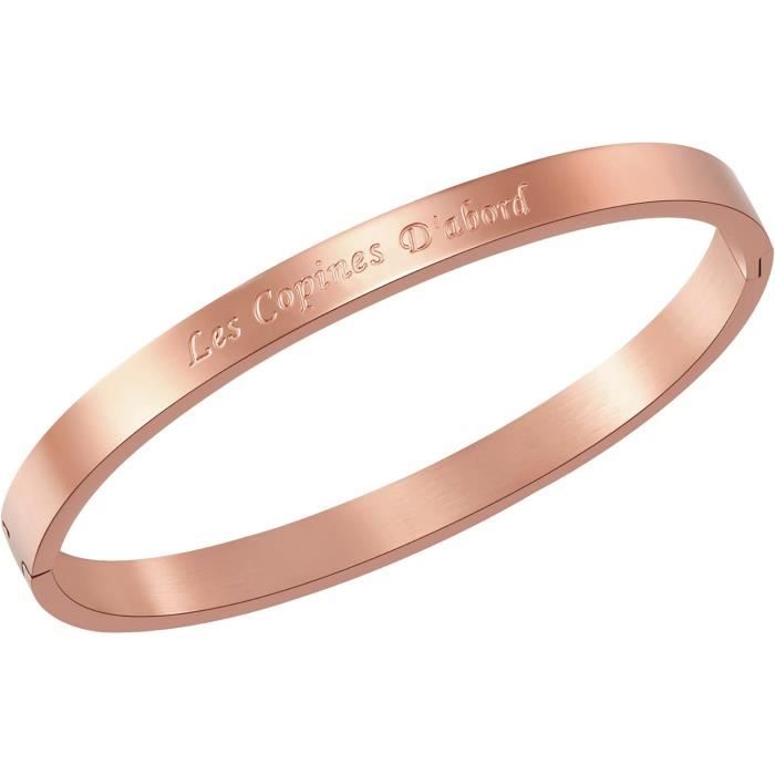 Bracelets Fin En Acier Inoxydable Message Bracelet Pour Femme D ...