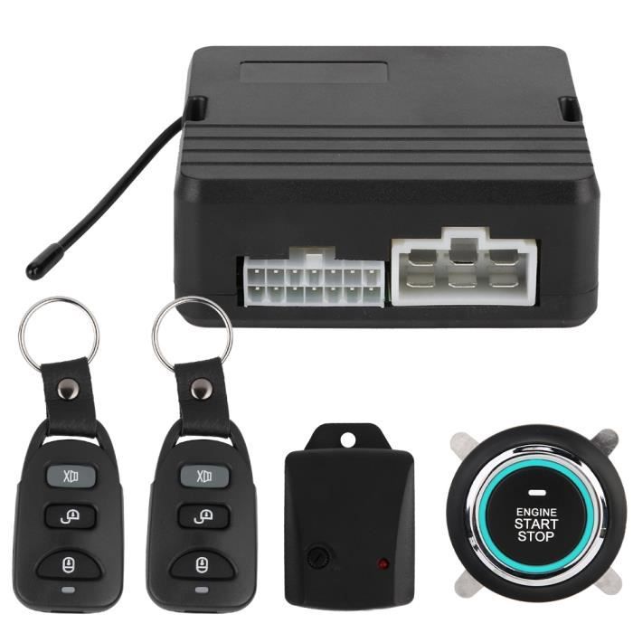 Shipenophy commande à bouton Système d'alarme de vibration de voiture ...