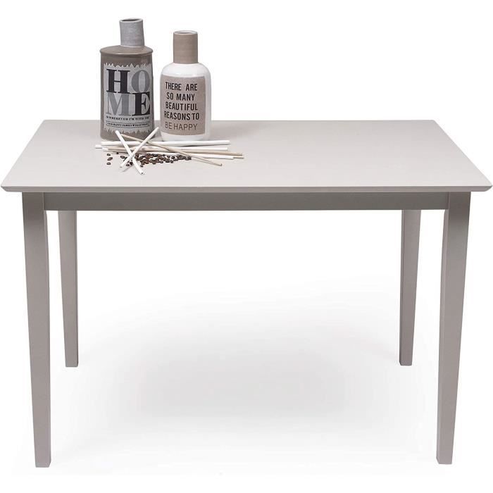 Homely Table de Salle à Manger ou Cuisine - Kansas Table Auxiliaire ...