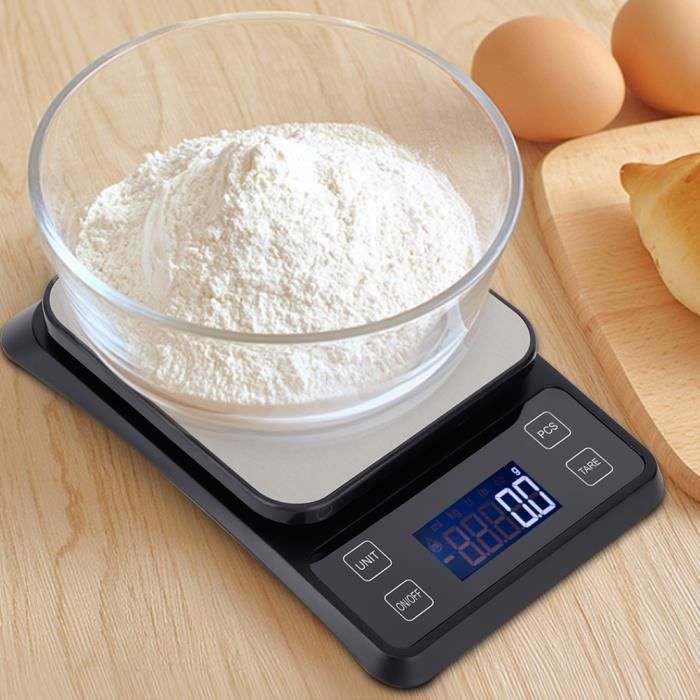 VBESTLIFE balance alimentaire 5Kg / 1g Mini cuisine électronique ...