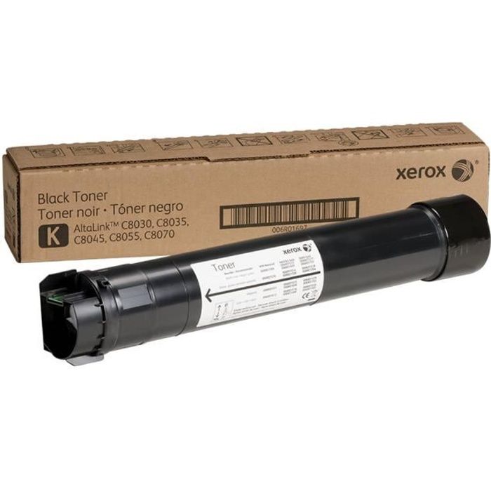 Cartouche de toner noire Xerox AltaLink C8030 - C8035 - C8045 - C8055 ...