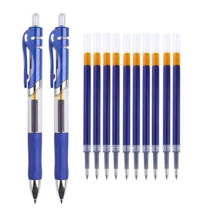 STYLO - PARURE DE STYLO,blue 2 pen 10 refill--Stylo à pression K35 à ...