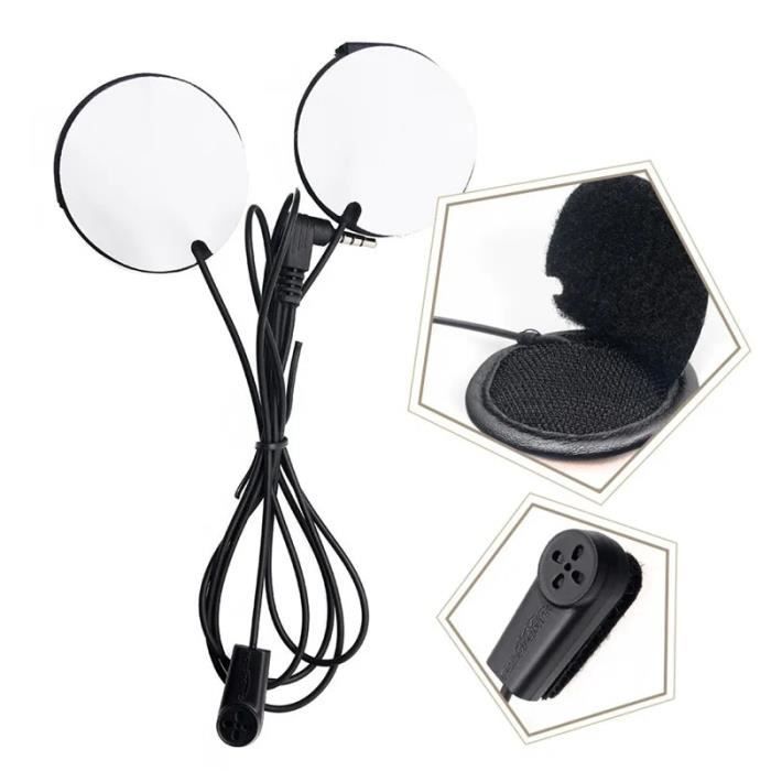 Oreillette V6 pour moto,oreillette avec microphone souple,kit mains ...