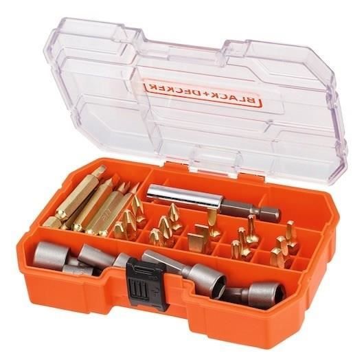 Coffret perçage/vissage BLACK+DECKER A7229-XJ 32 pièces - Cdiscount ...
