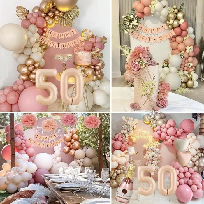 Decoration Anniversaire 50 Ans Femme
