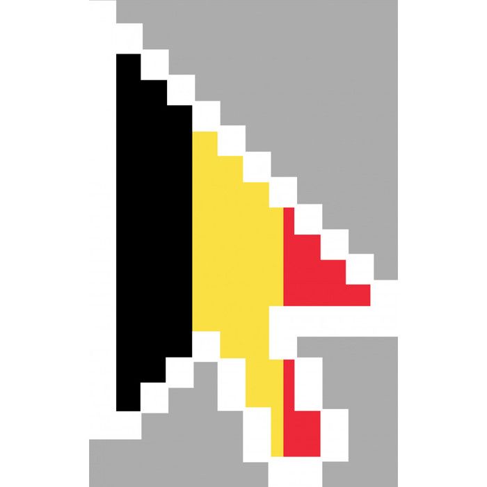 Curseur flèche belge - 29x18.3cm - Autocollant/Sticker - Cdiscount Jeux ...