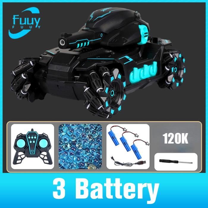 RC Tank A88A 3B - Voiture 4x4 radiocommandée pour enfant, réservoir de ...