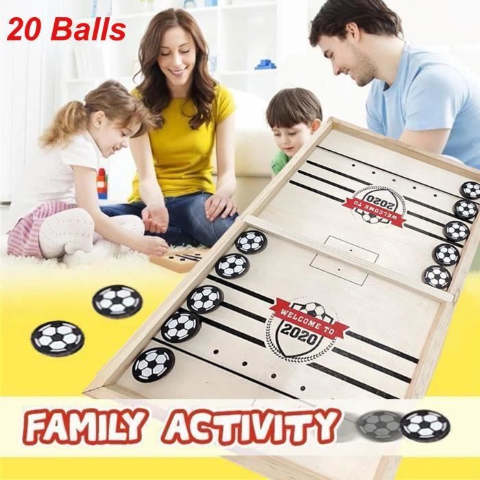 Jeu De Rondelle Tir Rapide En Bois Combat Bureau 2020 Voyage Plateau ...