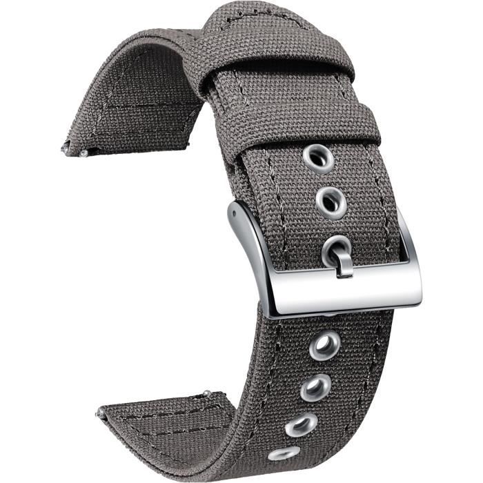 Bracelets De Montre En Toile À Dégagement Rapide Bracelet Pour Montre ...
