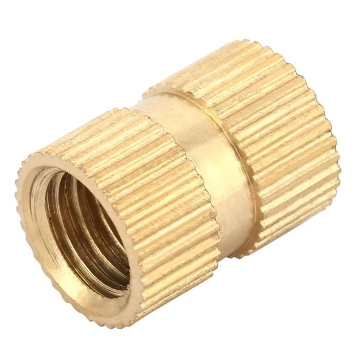 Garosa Écrou moleté à trou borgne M8 5pcs M8 Trou borgne Insertion en ...