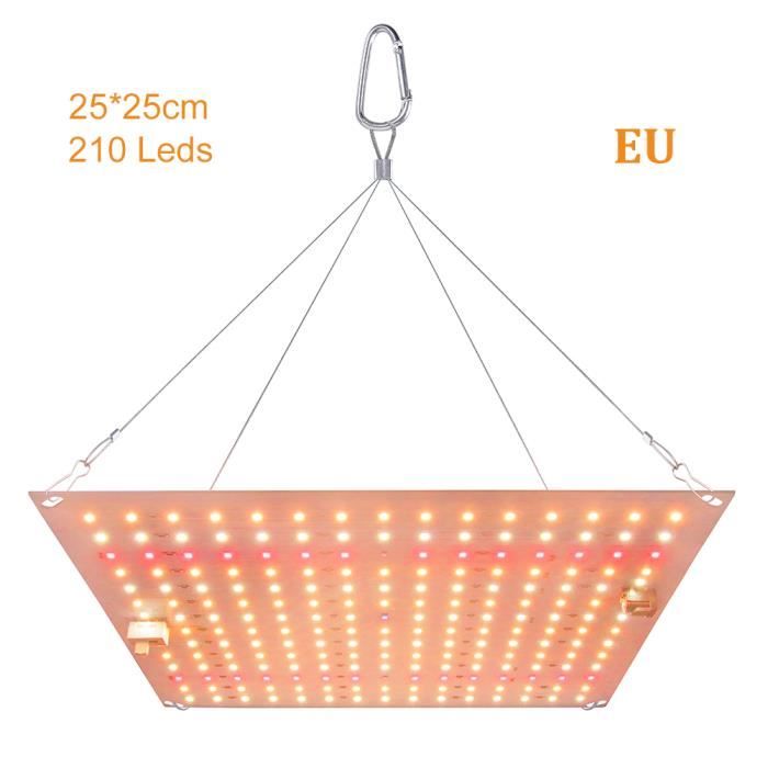 210 LED cultiver lumière spectre complet Phyto lampe, Intensité ...
