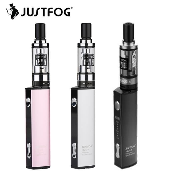 JUSTFOG Q16 Starter Kit 900mAh E Cigarette Vape Starter Kit, Black ...