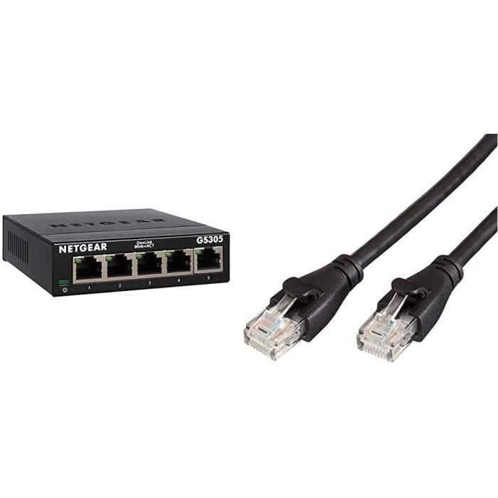 Switche Et Hub Reseau - Limics24 - Gs305-300Pes Switch Ethernet Métal ...