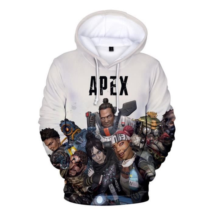 Sweat-Shirt Enfant - Apex Legends - Style3 Blanc XY - Impression ...